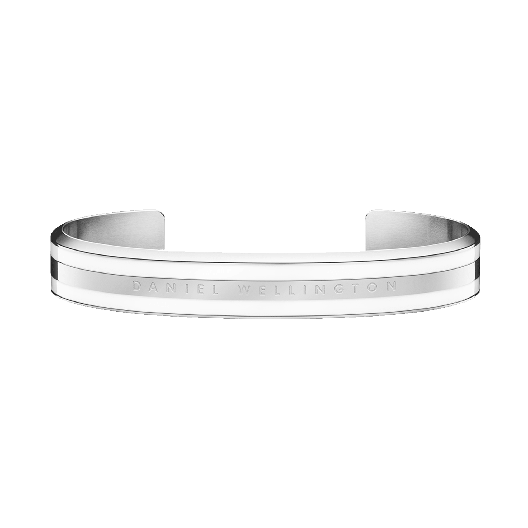 Jewellery - Emalie bracelet in silver & white - Size M | DW