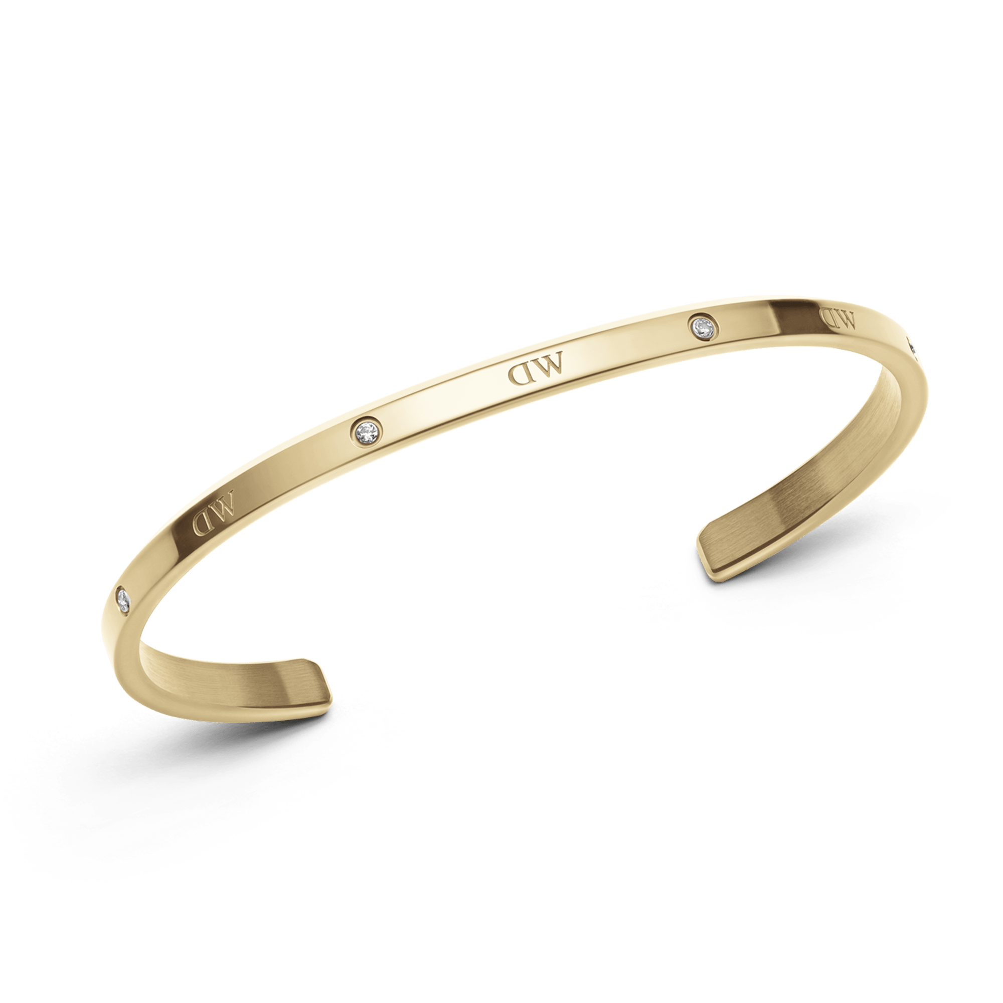 Quadro mini-champagne square dial watch for women | DW