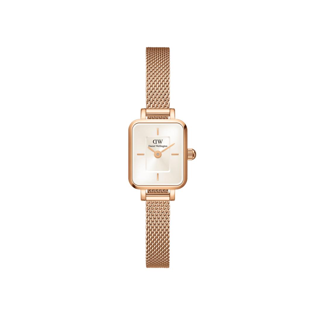 Quadro mini-champagne square dial watch for women | DW