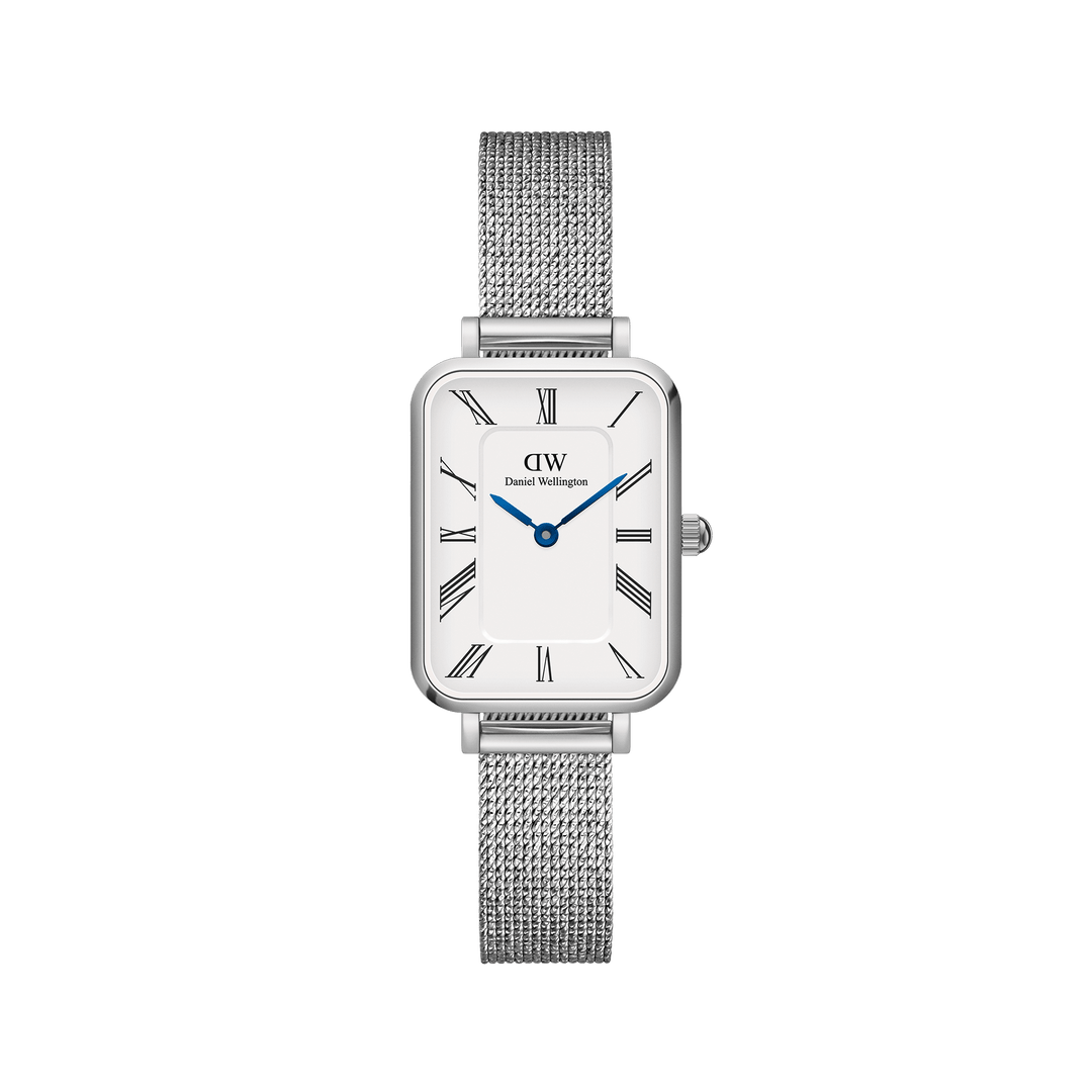 Quadro - Square watches for women in Silver & Rose Gold | DW